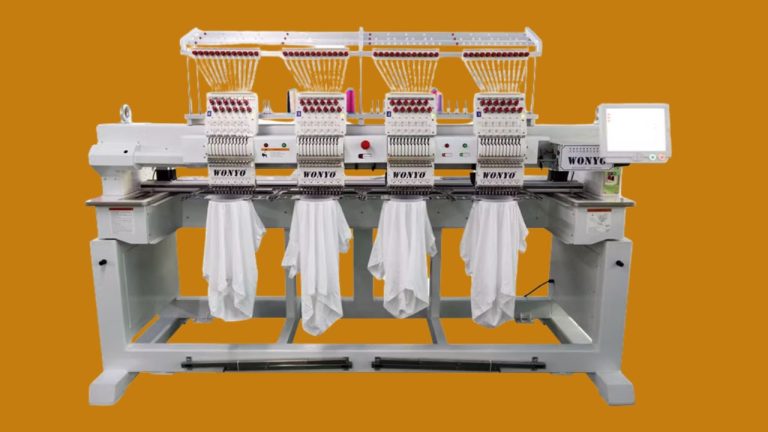 The 4-Head Embroidery Machine – Easy Guide - Impact Digitizing